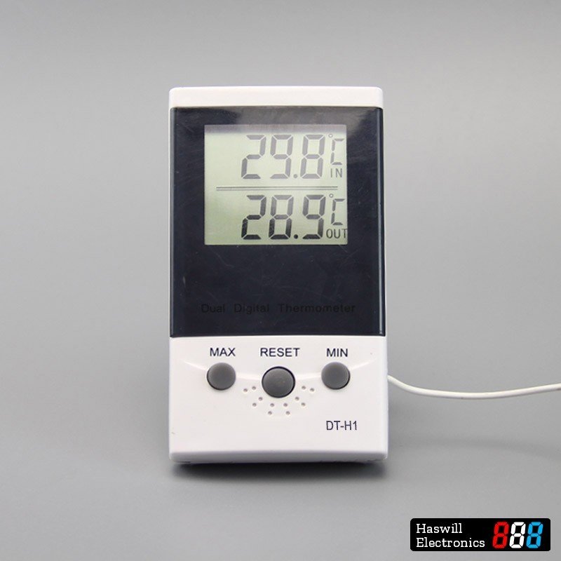 Digital Thermometer Hygrometer Clock for sale